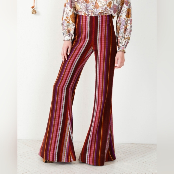 Alix Of Bohemia | Pants & Jumpsuits | Alix Of Bohemia Purple Stripe ...